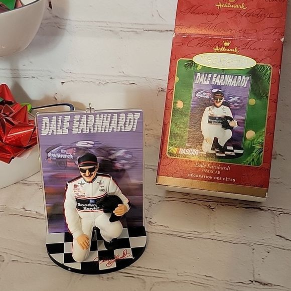 Nascar | Holiday | Nib Dale Earnhardt Nascarkeepsake Ornament Hallmark ...